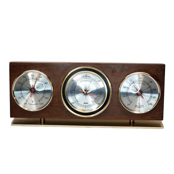 Jason | Accents | Vintage Gwc Jason Barometer Thermometer Hygrometer ...